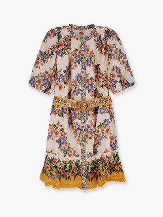 Farm Rio Hilo cotton and viscose dress - FARM RIO - gender_Woman