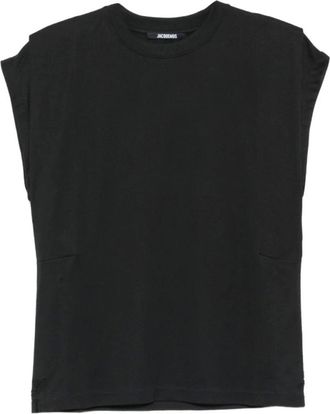 Jacquemus Femme, Tops, Noir, Taille: 38 FR LE Debardeur Ventadou