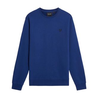 Lyle & Scott Superfine Rundhals-Sweatshirt - - Sweatshirts & Hoodies - Herren - Blau - L