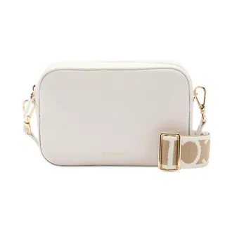 Coccinelle Femme, Sacs, Blanc, Taille: ONE Size Tebe Small Camera Bag