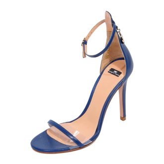 Elisabetta Franchi Blaue Capri Sandale - - Shoes - Damen - Blau - 36 EU