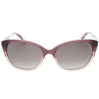 Banana Republic Graue SF-Sonnenbrille mit polarisierten Gläsern und schattiertem Violett von Banana Republic
