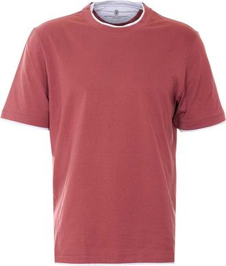 Brunello Cucinelli T-Shirt - Rouge