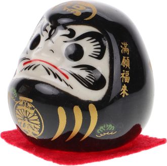 Garneck Keramik Figur Gl&uuml;cksbringer Skulptur Japanische Auto Dekoration Sushi Restaurant Feng Shui Eingangsbereich Deko f&uuml;r Zuhause und Gastronomie