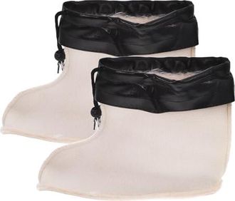 Hemobllo Doublure Amovible Chaude pour Bottes de Pluie Homme et Femme Int&eacute;rieur &Eacute;pais en Tissu Doux Taille M Protection le Froid Hiver Chaussettes Isolantes po