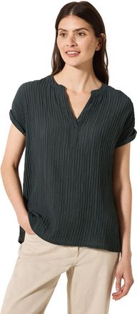 Cecil Damen B345659 Bluse, Slate Khaki, XS