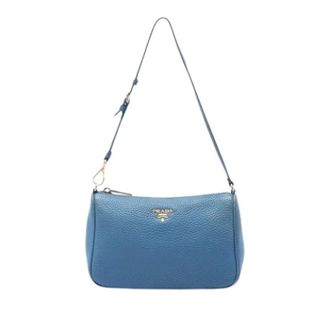 Prada Sac bandouli&egrave;re doccasion - Femme - Pre-owned - Bleu - Taille: ONE Size