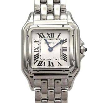 Cartier Pre-owned Panthere MM Quartz en acier inoxydable - Femme - Pre-owned - Gris - Taille: ONE Size