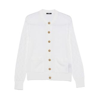 Balmain Cardigans - - Knitwear - Damen - Wei&szlig; - XS
