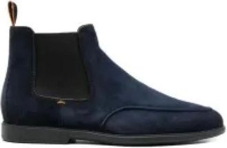 Santoni Homme, Chaussures, Bleu, Taille: 44 1/2 EU Bottines