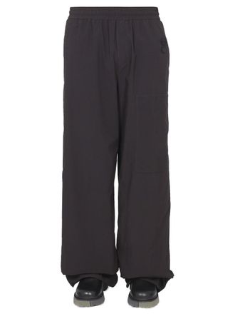 Off-white Wide Leg Trousers - Black