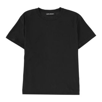 Our Legacy Femme, Tops, Noir, Taille: 40 FR T-Shirt Classique