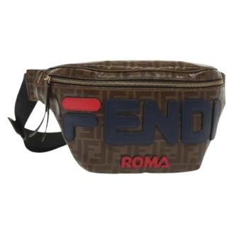 Fendi Sac Banane en Toile Pre-owned - Femme - Pre-owned - Brun - Taille: ONE Size