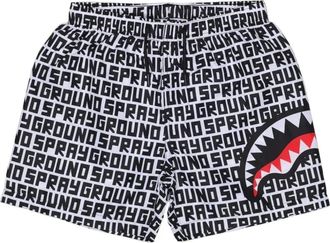 Sprayground Sprayground, Homme, Maillots de bain, Multicolore, Taille: XL Shark Central Infinity Swim Trunks