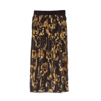 Versace Jeans Couture Gonna Pliss&eacute; Barocco - - Skirts - Damen - Mehrfarbig - L
