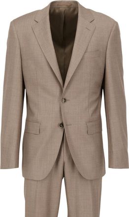 BOSS Herren Anzug aus Schurwolle L-HARVERS-2PCS Slim Fit