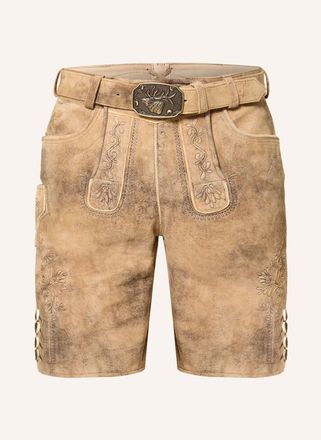 Spieth & Wensky Trachten-Lederhose Gramming braun