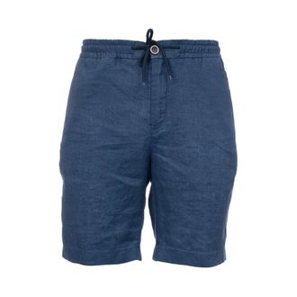 Vilebrequin Homme, Shorts, Bleu, Taille: W33 Bermuda en lin