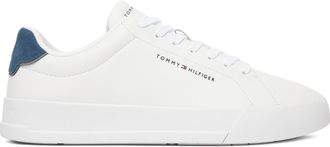 Tommy Hilfiger Sneakers Tommy Hilfiger Th Court Lth Detail Ess FM0FM05367 Wei&szlig;