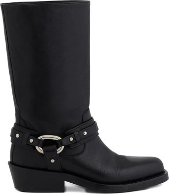Paco Rabanne bottines XL Link - Noir
