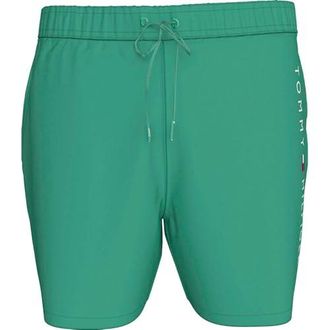Tommy Hilfiger Short de bain pour homme, taille moyenne, longueur moyenne, L3j - Vert, L