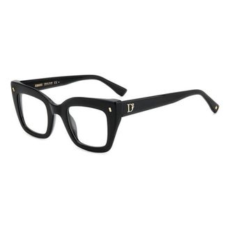 Dsquared2 Brille im Retro-Stil - - Accessories - Damen - Schwarzk - 47 MM