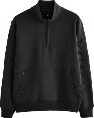 Next Kapuzensweatshirt Utility-Hoodie mit Reißverschlussausschnitt (1-tlg)
