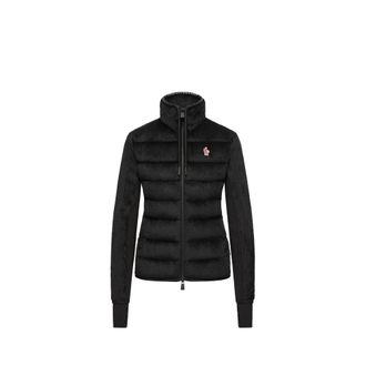 Moncler Moncler Polartec Padded Hoodie, Women, Black, Size: Xxs