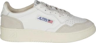 Autry Homme, Chaussures, Blanc, Taille: 46 EU Medalist Low