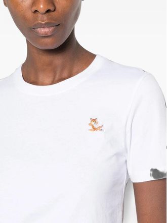 Maison Kitsun&eacute; Chillax Fox T-Shirt - White