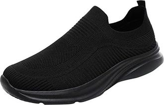Generic Chaussures de sport tendance et de couleur unie pour homme - Nouveau motif d&eacute;t&eacute; en maille respirante - Semelles int&eacute;rieures pour homme - Taille 13, No