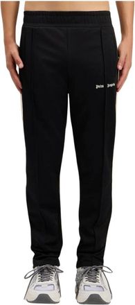 Palm Angels Homme, Pantalons, Noir, Taille: XL Classic Logo Track Pants