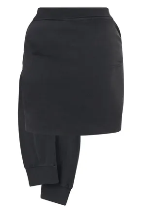 Balenciaga Womens Skirt Knot-Style Polo Grey Cotton