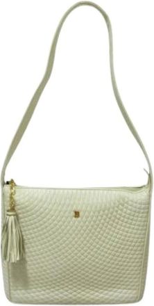 Bally Sac port&eacute; &eacute;paule Pre-owned - Femme - Pre-owned - Blanc - Taille: ONE Size