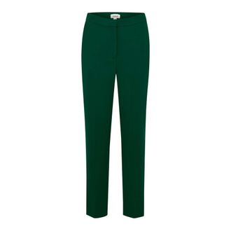 Soaked In Luxury Pantalon de Costume For&ecirc;t Tropicale - Femme - Pantalons - Vert - Taille: 40 FR