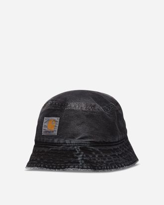 Carhartt Work in Progress Bane Bucket Hat Black (Destroy Wash)