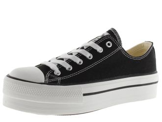 Victoria Low-Top Tribu Canvas & Doppelter Plattform 1061100 für Mädchen Negro 32