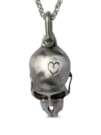 Parts Of Four Collier Monkey Skull - Argent