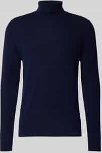 Christian Berg Rollkragenpullover aus Wolle-Kaschmir-Mix