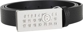 Maison Margiela Femme, Accessoires, Noir, Taille: 70 CM Numeric Belt
