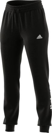 adidas Damen Essentials Slim Tapered Cuffed Anzughose, Schwarz/Weiß, XS EU