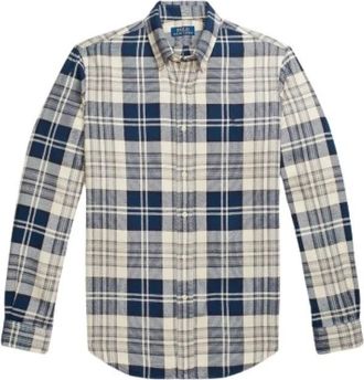 Polo Ralph Lauren Homme, Chemises, Multicolore, Taille: M Chemise &agrave; carreaux en flanelle