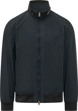 Woolrich Homme, Vestes, Bleu, Taille: M Blouson aviateur Lewis