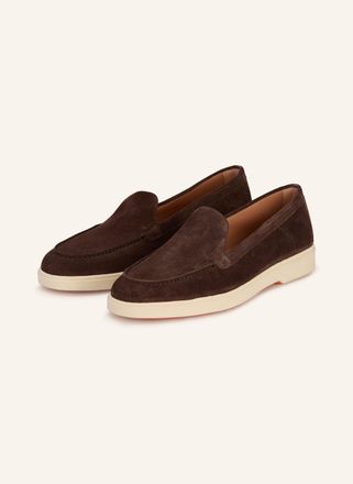 Santoni Loafer Yaltamoc braun