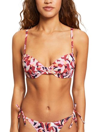 Esprit Damen Carilo Beach Rcs Pad.bra Bikini, Dark Red 3, D EU