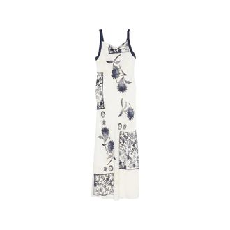 Sir. Maxikleid mit Blumenprint und U-Boot-Ausschnitt - - Dresses - Damen - Mehrfarbig - XS
