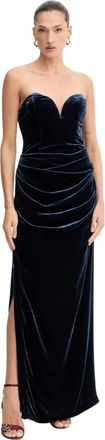 Rotate Rotate Birger Christensen, Femme, Robes, Bleu, Taille: 36 FR Ivette Dress