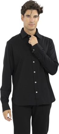 Ermenegildo Zegna Herren, Shirts, Schwarzk, 2XLGröße