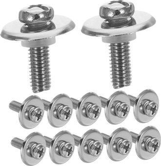 Cabilock 40 Sätze Teiliges Schrauben und Dichtungen für Topfdeckel Montageschrauben mit Unterlegscheiben Ersatzteile für Kochgeschirr Hitzebeständige Silikondi