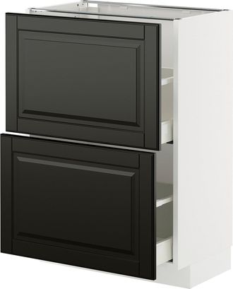 IKEA METOD / MAXIMERA Unterschrank mit 2 Schubladen
